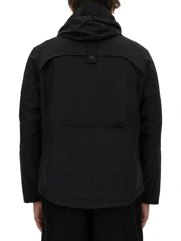 JG1 Hooded Textured Nylon Jacket