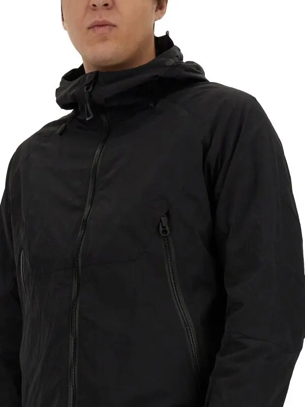 JG1 Hooded Textured Nylon Jacket