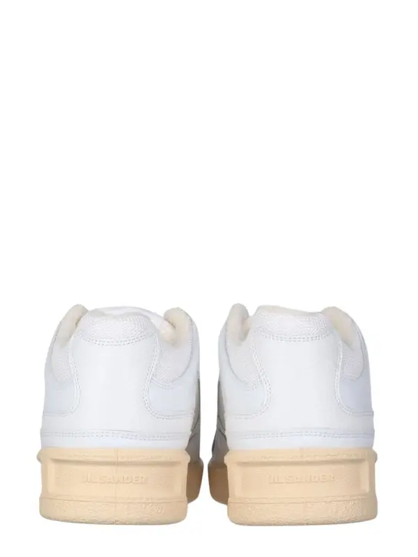 JIL SANDER Low Top Leather Sneakers