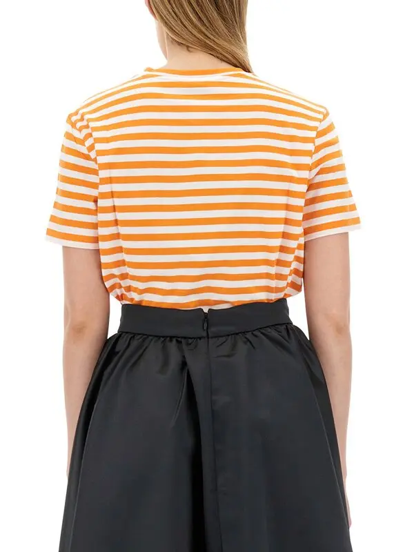 PATOU T-shirt With Logo - Multicolour