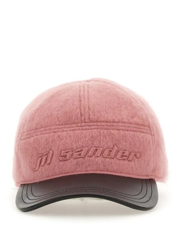 JIL SANDER Baseball Cap - Pink