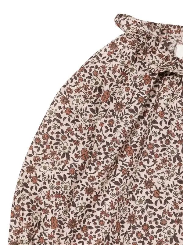 TEDDY & MINOU Floral Shirt - Brown