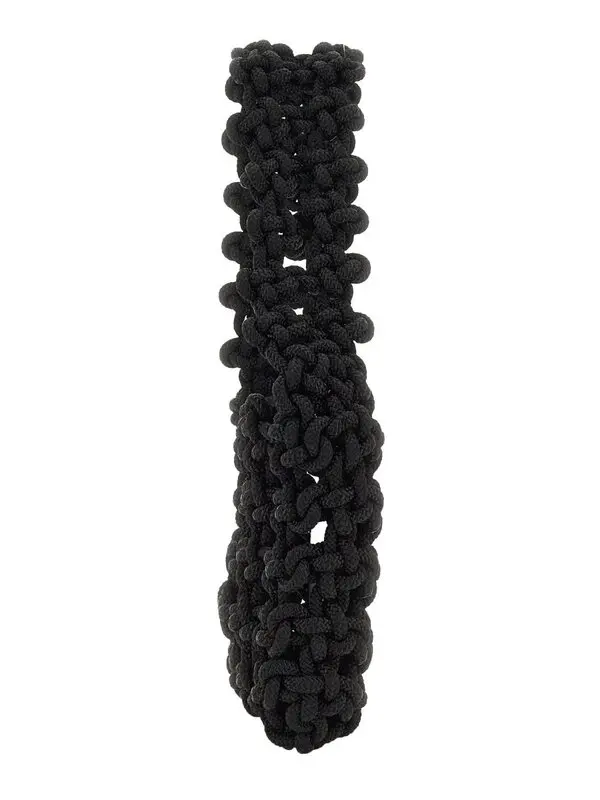Kara Knot Shoulder Bag - Black