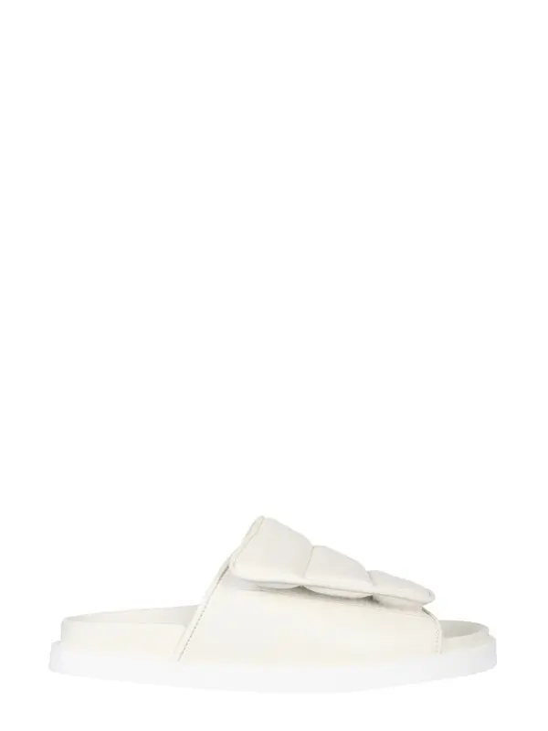 GIA BORGHINI Gia 3 Puffy Sandals - Ivory