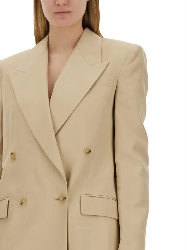 Stella McCartney Double-breasted Jacket - Beige