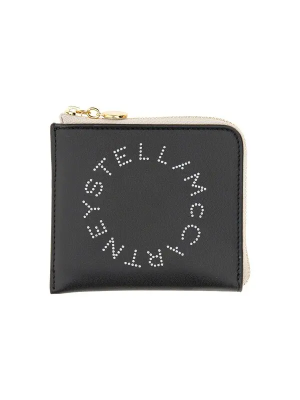 Stella McCartney Zipped Wallet - Black