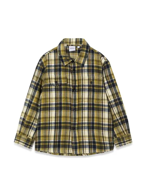 Aspesi Plaid Button-down Shirt - Multicolour