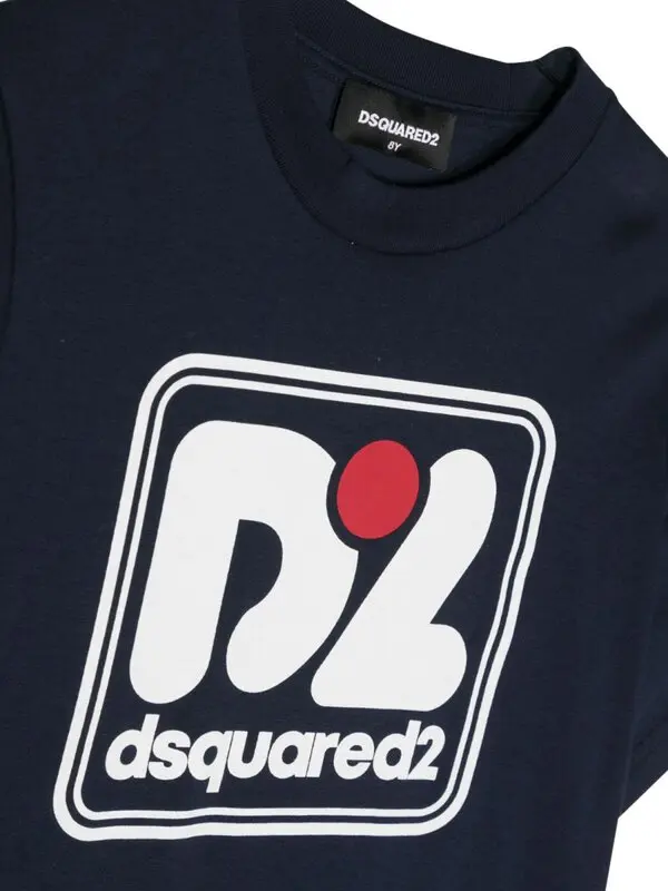 Dsquared2 Slouch Fit T-shirt - Blue