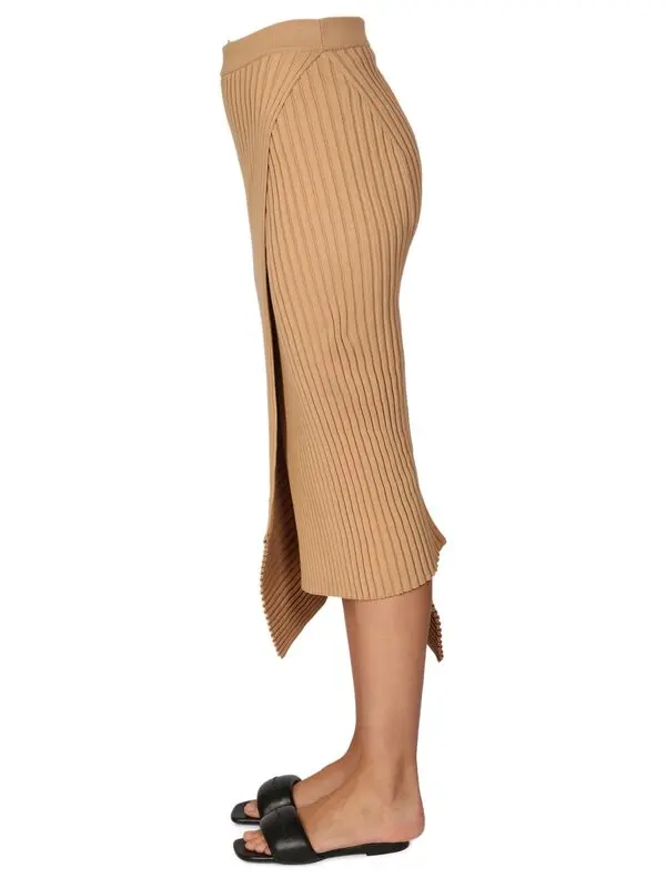 Stella McCartney Midi Skirt - Beige