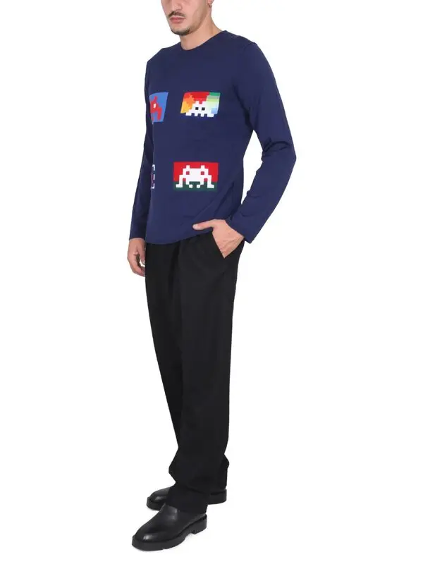 Comme Des Garçons Wool Jersey - Blue