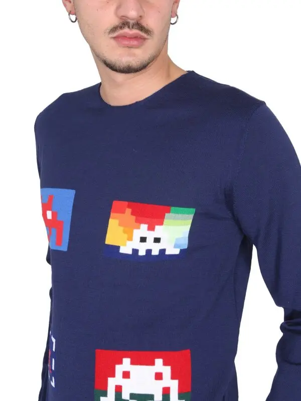 Comme Des Garçons Wool Jersey - Blue