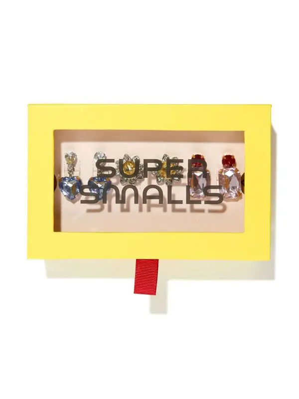 Super Smalls Clip On Earring Set - Multicolour