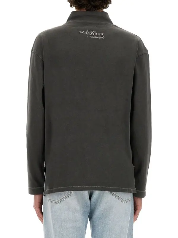 ERL T Shirt With Print - Black