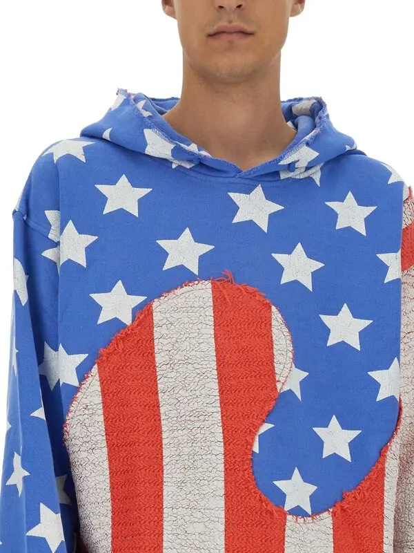 ERL Stars And Stripes Swirl Sweatshirt