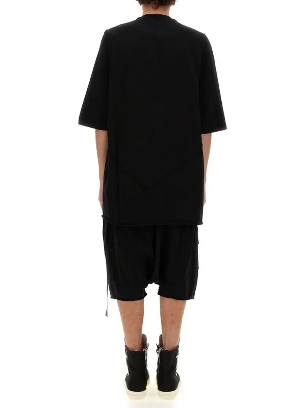 Rick Owens Cotton T Shirt - Black