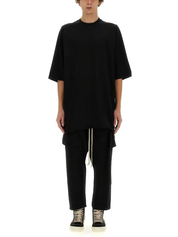 Rick Owens Cotton T Shirt - Black