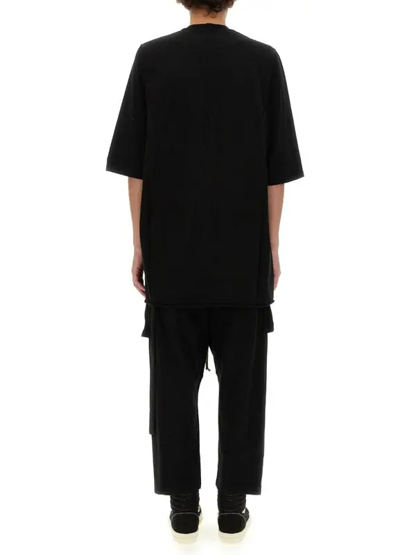 Rick Owens Cotton T Shirt - Black