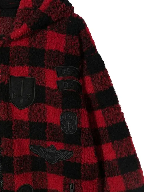 Dsquared2 Plaid Hoodie