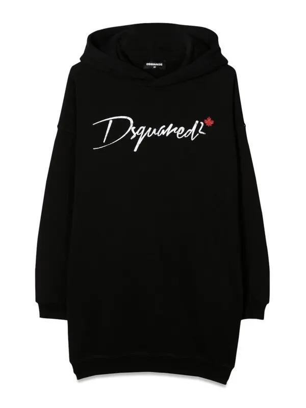 Dsquared2 Hooded Sweatshirt Dress
