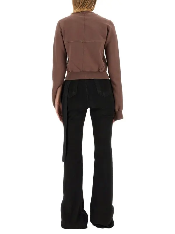 Rick Owens Cropped Sweatshirt