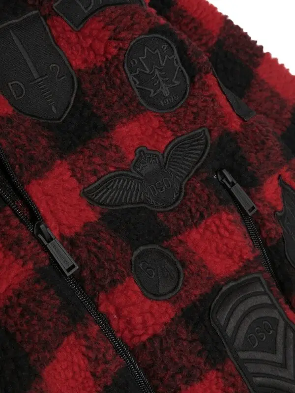 Dsquared2 Plaid Hoodie