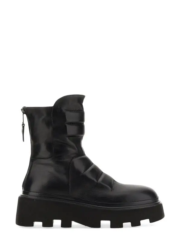 Elena Iachi Leather Boots - Black