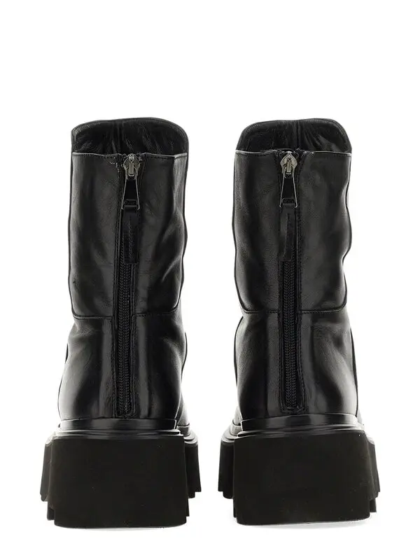 Elena Iachi Leather Boots - Black