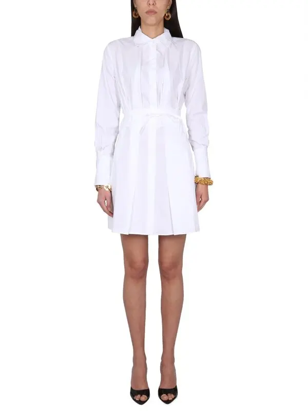 PATOU Pleated Shirt Dress