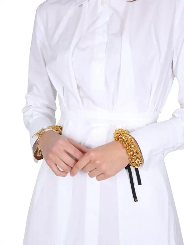 PATOU Pleated Shirt Dress