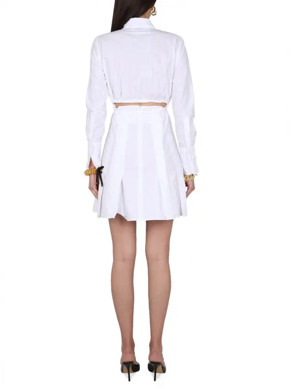 PATOU Pleated Shirt Dress