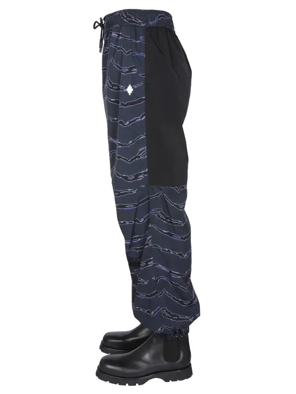 MARCELO BURLON COUNTY OF MILAN Jogging Pants With Camou Print