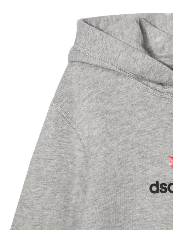 Dsquared2 Relaxed Fit Fleece Hoodie