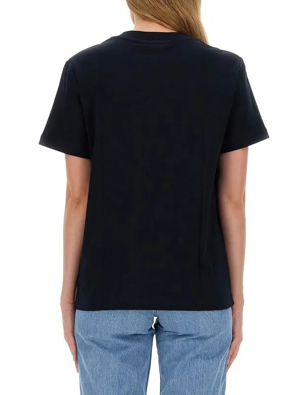 A.p.c. T-shirt With Logo - Blue