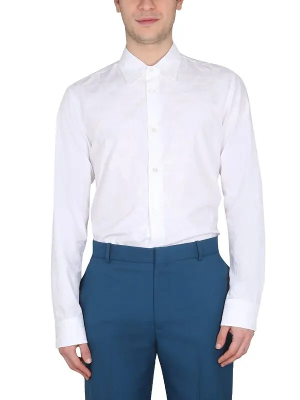 Alexander McQueen Alexander Mc Queen Graffiti Logo Shirt