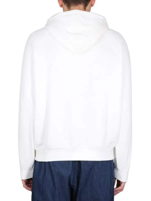 Sunnei Logo Embroidered Sweatshirt - Beige