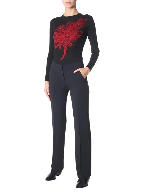 N°21 Pants With Side Band