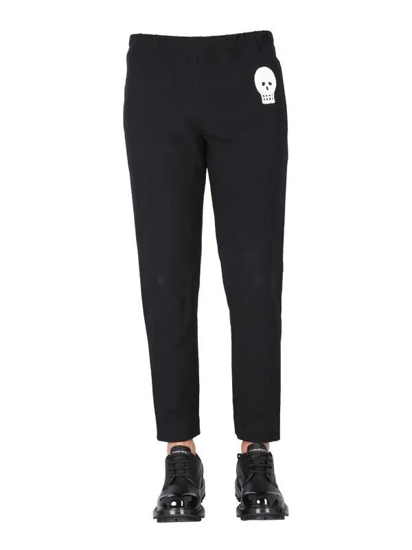Alexander McQueen Alexander Mc Queen Jogging Pants With Embroidered Skull