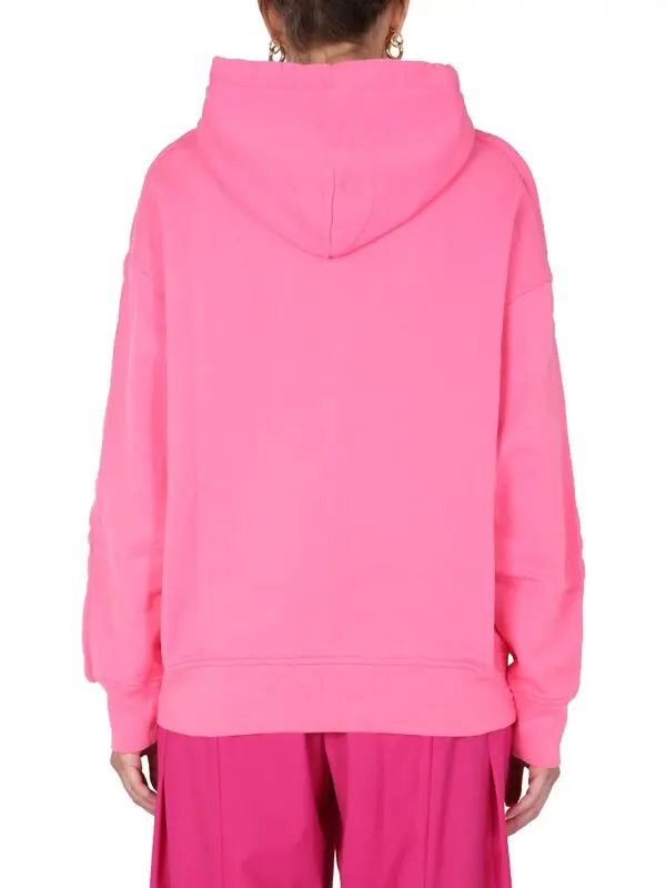 AMBUSH Embroidered Logo Sweatshirt - Fuchsia