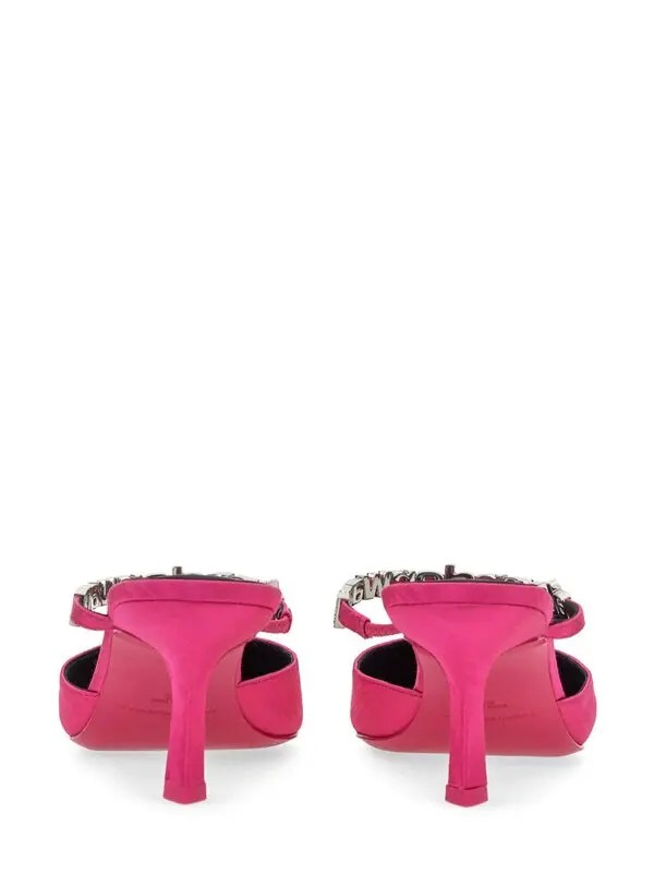 Alexander Wang Delphine Mules - Fuchsia