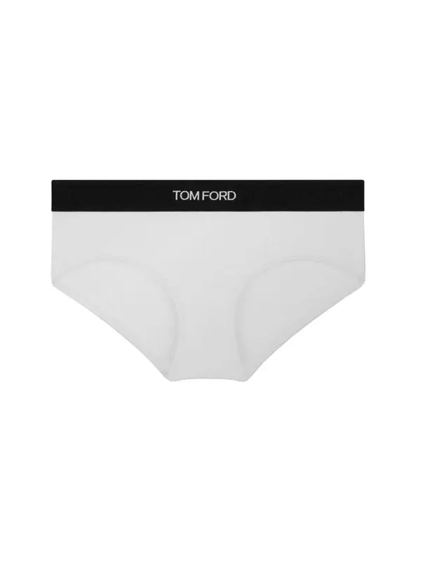 TOM FORD Slip With Logo - White