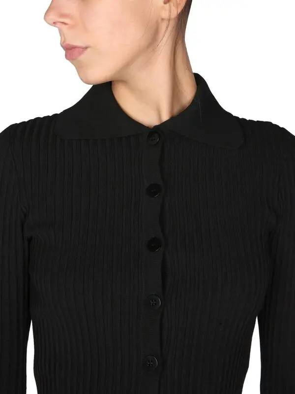 ANDREÄDAMO Cardigan With Cut-out Details