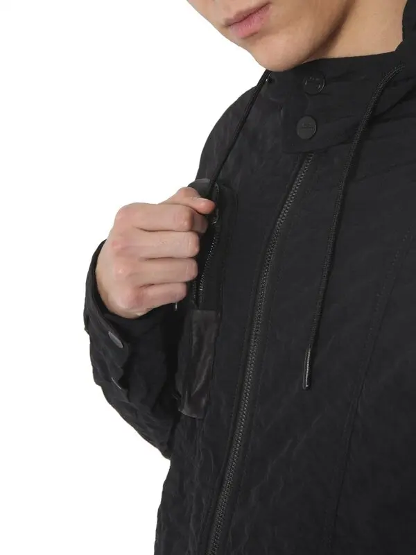 DIESEL® Jacket With Removable Hood