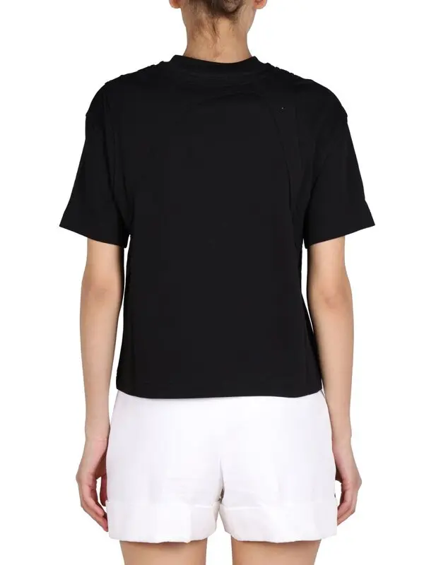 Alexander McQueen Crewneck T-shirt - Black