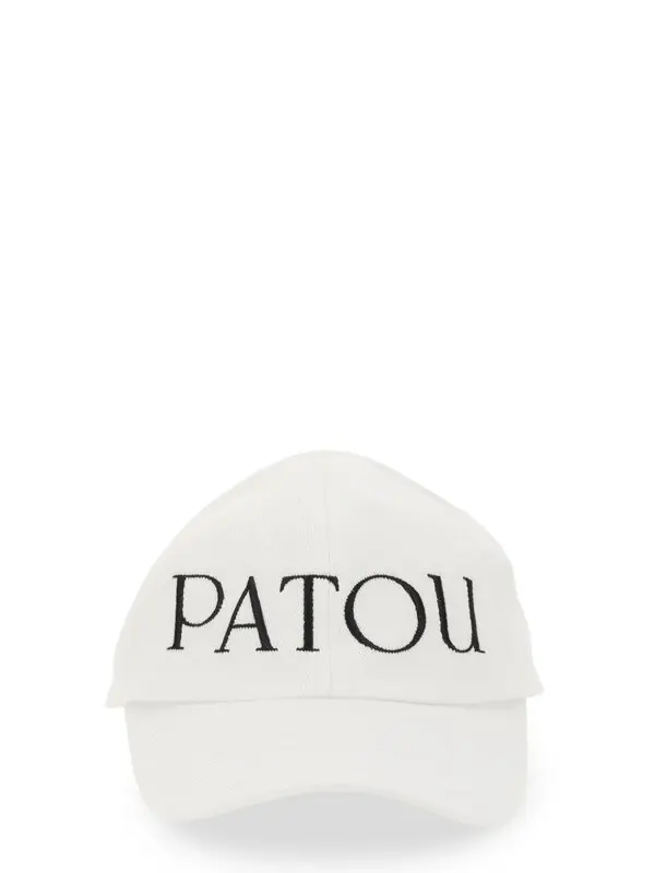 Patou Logo Baseball Cap - White