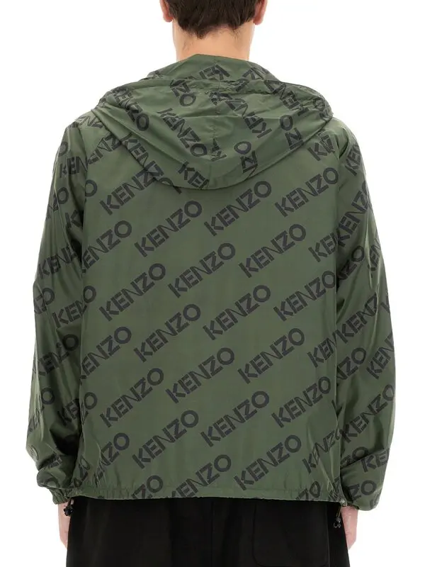 Kenzo Monogram Jacket - Brown