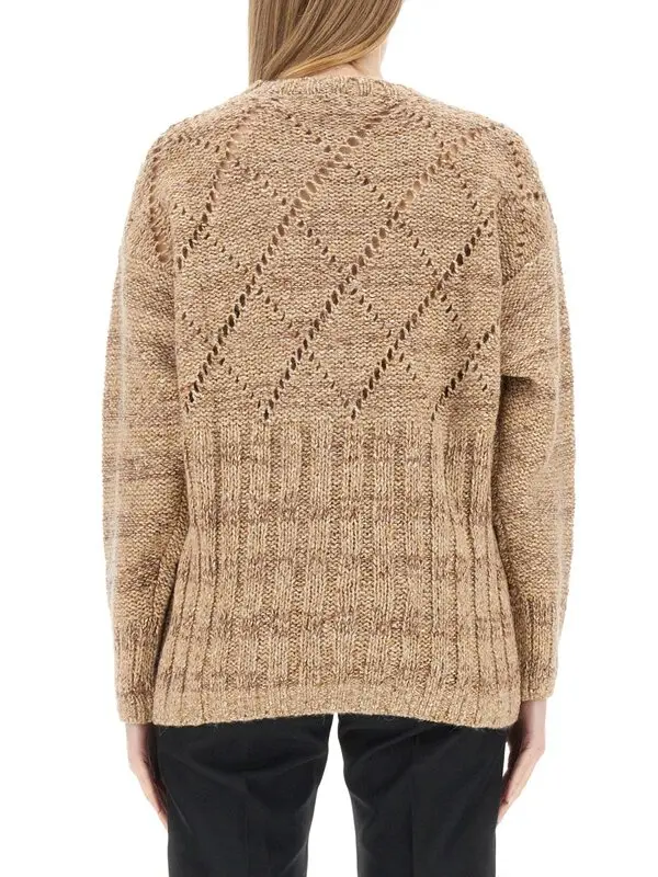 CORMIO Oversized Fit Jersey - Beige