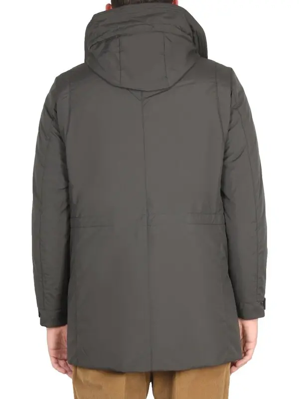 MOORER Hooded Jacket - Grey