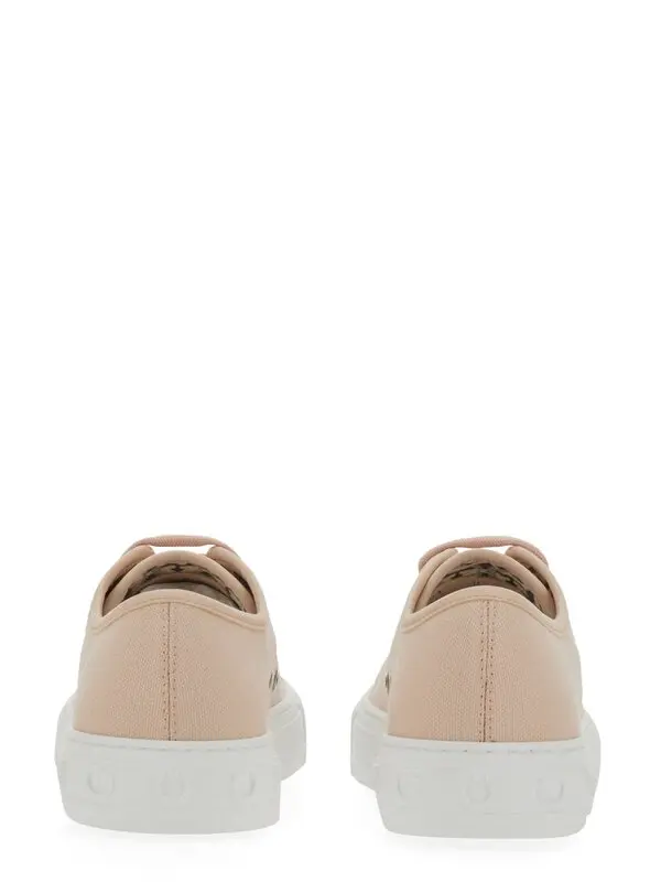 FERRAGAMO Logo Sneakers - Pink