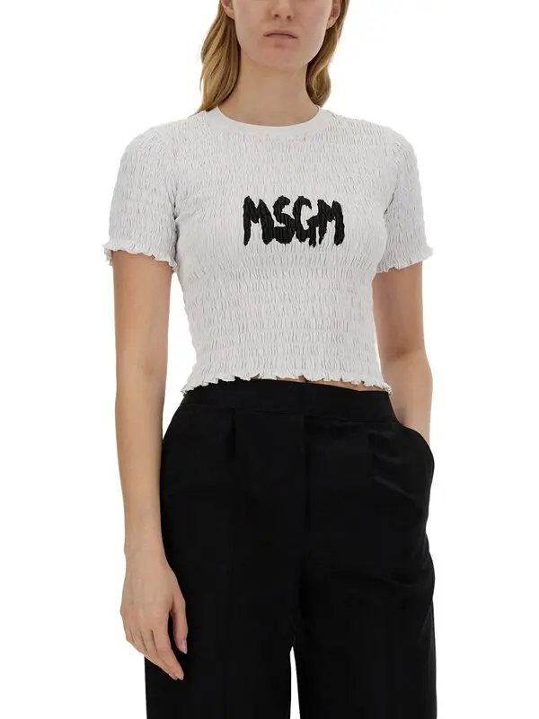 MSGM T-shirt With Logo