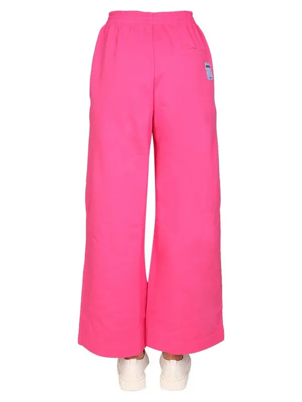 Alexander McQueen Wide Leg Jogging Pants